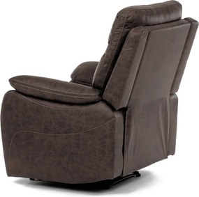 Polohovací křeslo hnědé TV-4092 BR3
