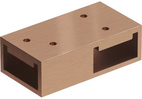 Mexen T spoj pro Kioto WALK-IN sprchové stěny 8mm, měděná matná, 800-09-65