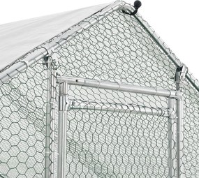 Juskys Výběh pro slepice - 3x4x2m