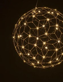 LED lustr Sole 40 zlaté