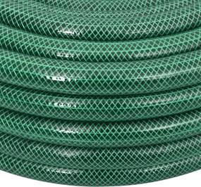 Zahradní hadice se sadou koncovek zelená 0,75" 10 m PVC 154378