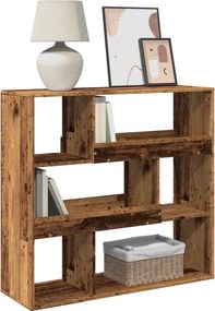 Dělicí stěna old wood 100 x 33 x 94,5 cm kompozitní dřevo 3309481