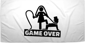 Sablio Ručník Game over - 50x100 cm