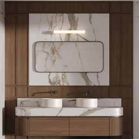 LED Koup. osvětlení zrcadla LINEA LED/12W/230V 3000/4000/6000K IP44 61 cm černá