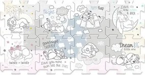 Trefl - Puzzle - Pěnové puzzle Disney postavičky / 117 x 60 cm / věk 0