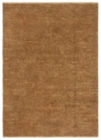 Ručně vyrobený smyčkový koberec 160x230 cm juta a bavlna - Default Title