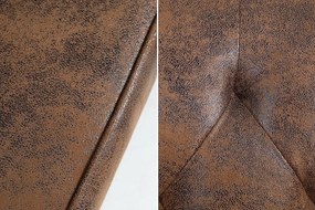 Designová pohovka Scarlet Belle II rozkládací 220cm - antická hnědá