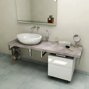Sapho AVICE 130 x 50 cm deska cement AV137