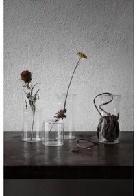 Skleněná váza s víčkem Vas 11 cm Ernst