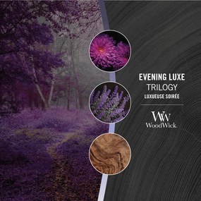 WoodWick Trilogy Evening Luxe Svíčka váza velká, 609,5 g