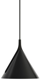 Axolight Jewel mono, černé závěsné svítidlo, 1x6,5W LED 3000K, prům. 9cm