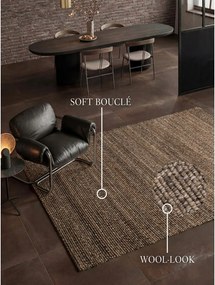 Hnědý kulatý koberec 120x170 cm Wilma – Villeroy&amp;Boch
