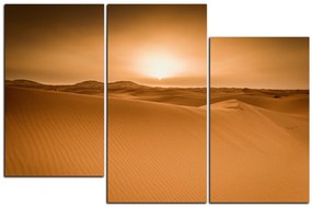 Obraz na plátně - Pouště Sahara 1131D (120x80 cm)