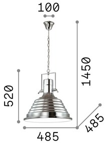 Ideal Lux LED reflektor ARCA TRACK Barva: Černá, Varianty: 5W, Chromatičnost: 3000K