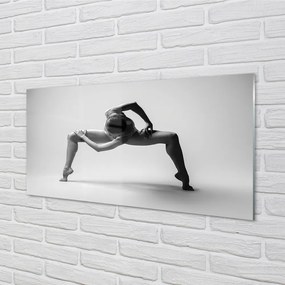 akrylový obraz ženské tělo 125x50 cm