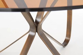 Jídelní stůl skleněný LUNGO Halmar