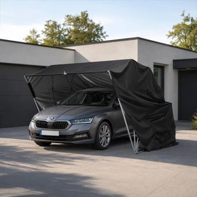 Sklápěcí krytí na automobil Avenberg SHELL 5.5 x 2.5 m černá