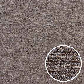 Spoltex, Metrážový koberec Artik New 120 hnědý, na míru, šíře 1m,2m,3m,4m, hnědá, filc, chodba / předsíň