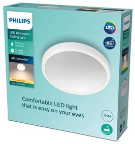 Philips - LED Koupelnové stropní svítidlo DORIS LED/17W/230V 2700K IP44