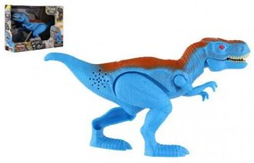 Teddies Dinosaurus T-Rex plast 18 cm na baterie se zvukem se světlem