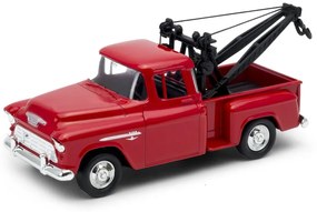 Welly 1955 Chevy Stepside Tow Truck 1:34 bílý