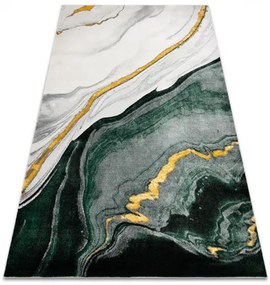 koberec EMERALD výhradní 1017 glamour, stylový mramor lahvově zelená velikost 120x170 cm | krásné koberce cz