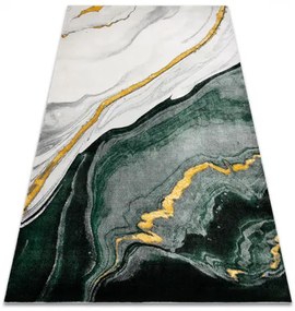 koberec EMERALD výhradní 1017 glamour, stylový mramor lahvově zelená velikost 140x190 cm | krásné koberce cz