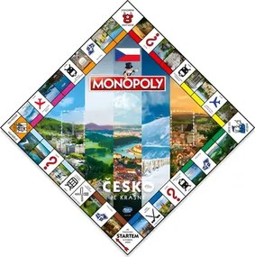 HASBRO Desková hra Monopoly Česko je krásné / Doba hraní 1-3 hodiny /