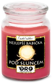 Svíčka Nejlepší babička pod sluncem (Vůně svíčky: Višně v čokoládě)