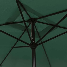 vidaXL Slunečník 200 x 300 cm pískově obdélníkový [44503] Barva: Červená