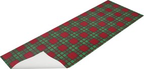 Livarno® Kuchyňský běhoun, 65 x 180 cm (červená/zelená)