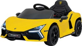 Elektrické autíčko Lamborghini Revuelto žluté