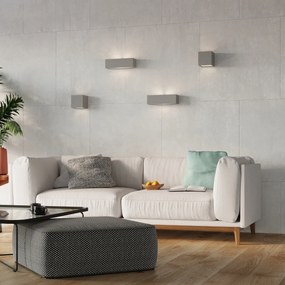Sollux Lighting Nástěnné svítidlo keramické VEGA šedé