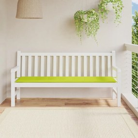 vidaXL Poduška na zahradní lavici 180x50x3 cm oxfordská látka [43208] Barva: Jasně zelená