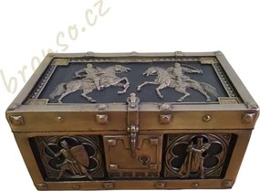 Rytířská šperkovnice Templáři, box na drobnosti - Veronese WU77621A4