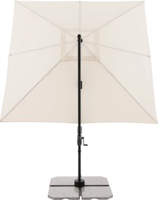 DERBY DX 280 x 280 cm – zahradní slunečník s boční nohou - Zboží s drobnou vadou (S332)