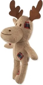 Dog Fantasy Winter Tale sob 30 cm / Hračka pro psy / Pískací / Juta