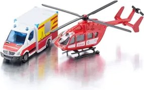 SIKU Super - Ambulance a vrtulník, set
