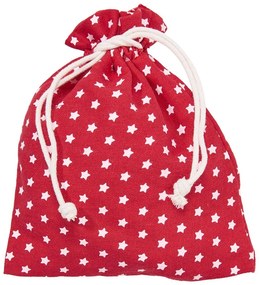 PACK-A-BAG Taštička hvězdy 14 x 18 cm - červená