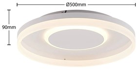 Lindby Felisha LED stropní svítidlo RGBW bílé