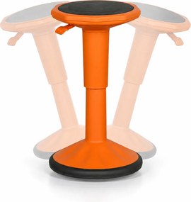 Zdravotní balanční židle TIC, oranžová