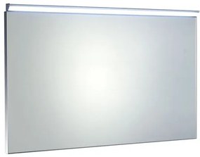 Sapho Bora Zrcadlo v rámu s LED osvětlením a vypínačem, 100x60 cm, chrom, AL716