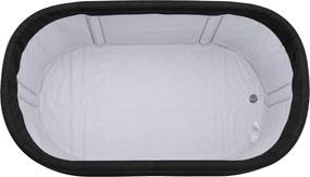Přenosná skládací vana na otužování, černá, 290 l, HARTO