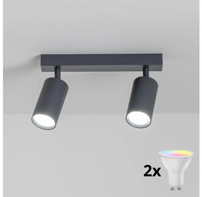 Brilagi - LED Stmívatelné bodové svítidlo SELE 2xGU10/6,5W/230V antracit