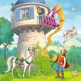 Ravensburger Malá červená karkulka / 3x49 dílků / od 5 let
