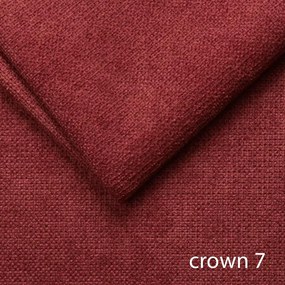 Sedací sestava ALANA BIS 3+1+1 | crown 7 tmavě červená | očalouněná záda