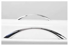 Besco Natalia Premium 150x100 akrylátová vana včetně podhlavníku a úchytů Délka vany: 150cm, Orientace: Pravá