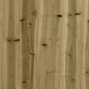 Zahradní lavice gabionový design 203 x 44 x 42 cm borové dřevo,  834343