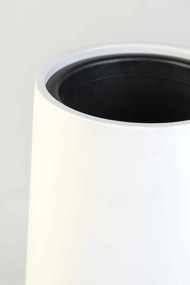 Designový květináč BERBELO, sklolaminát, výška 80 cm, bílý mat, outlet
