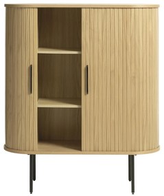 Designová skříňka Vasiliy 118 cm přírodní dub